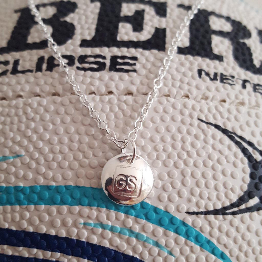 Netball charm necklace - Jude Karnon Jewellery