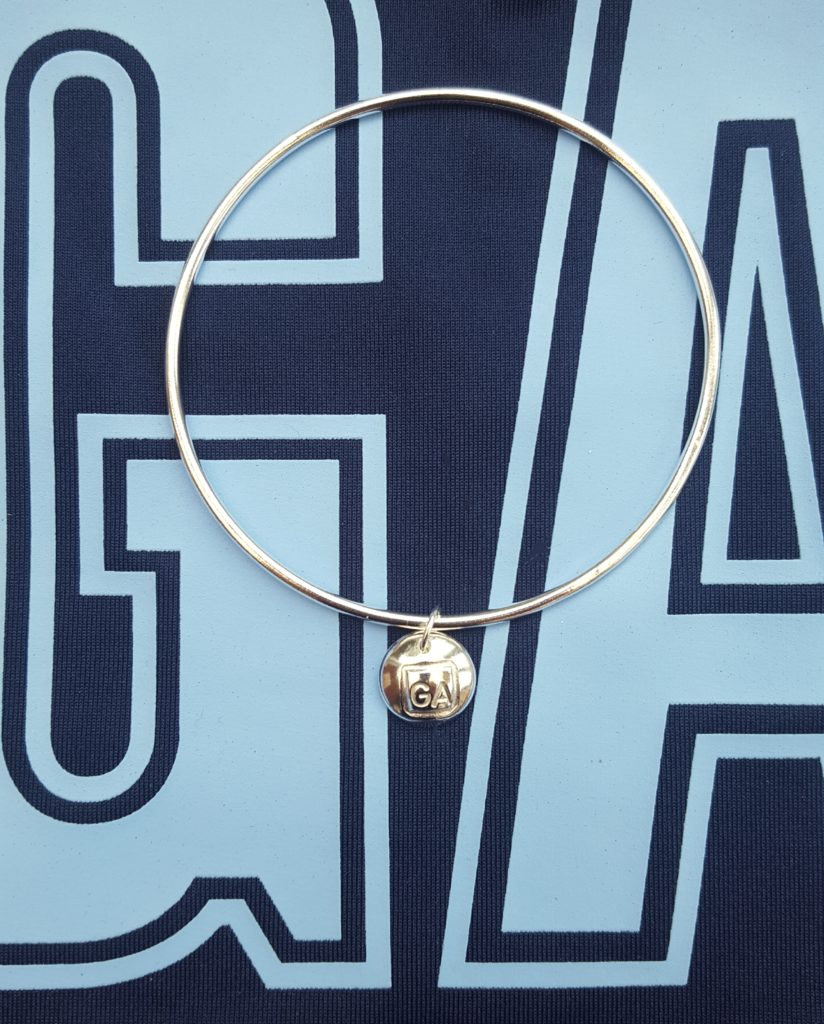 Netball charm bangle - Jude Karnon Jewellery
